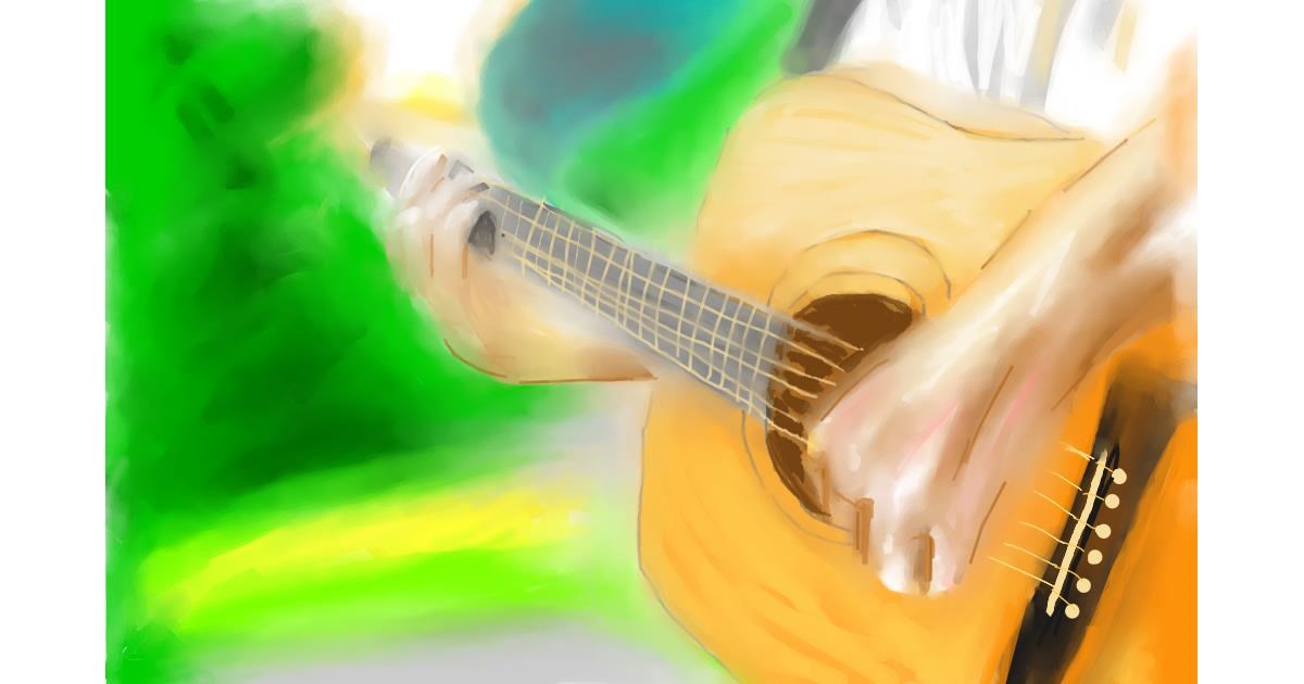 Watch Herbert draw Guitar!