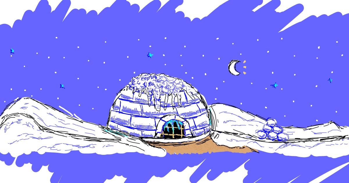 Watch Amy draw Igloo!