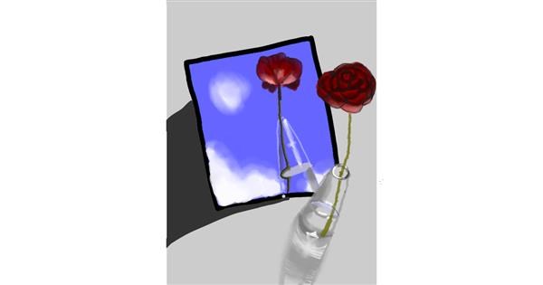 Drawing of Mirror by Moby - Drawize Gallery!