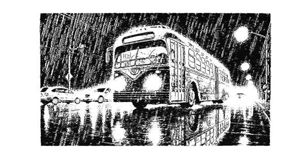 Drawing of Bus by Nay - Drawize Gallery!