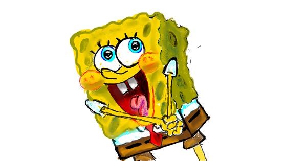 Spužva bob - crteži: Galerija i upute za crtanje