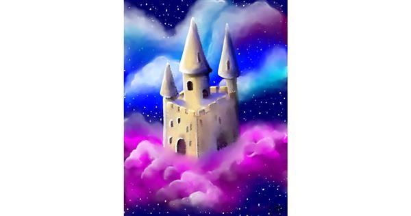 Drawing of Castle by Mom E - Drawize Gallery!
