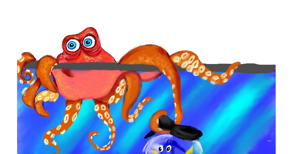 Watch Tim draw Octopus!