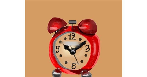 Drawing of Alarm clock by Юрій Хрыст - Drawize Gallery!