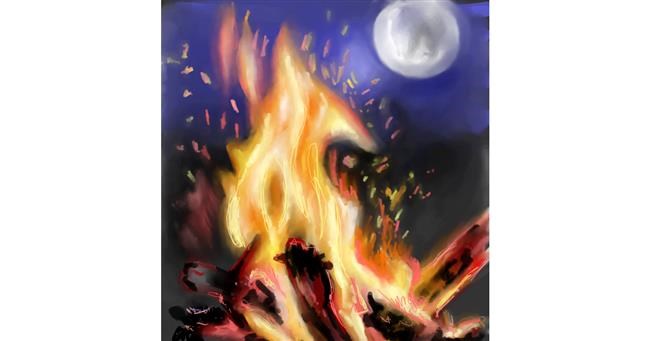 Logorska vatra - crtež od autora: ⋆su⋆vinci彡 - Drawize galerija!