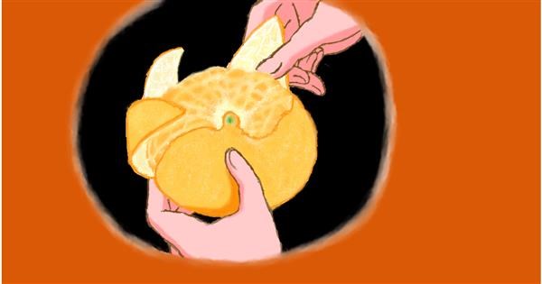 Drawing of Orange by InessA - Drawize Gallery!