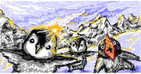 Drawing of Penguin by UNBILICUS - Drawize Gallery!