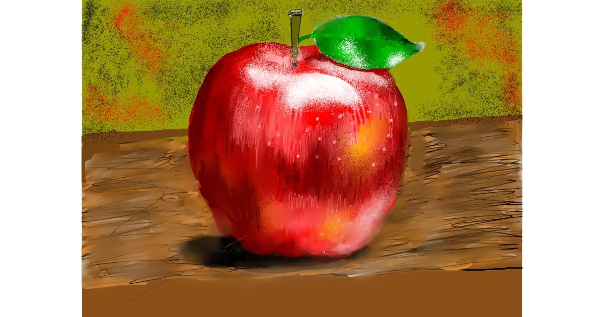 Watch SAM AKA MARGARET draw Apple!