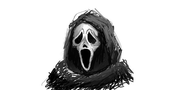 Drawing of Ghost by Kamila - Drawize Gallery!