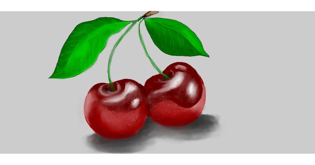 Watch justme ️ draw Cherry!