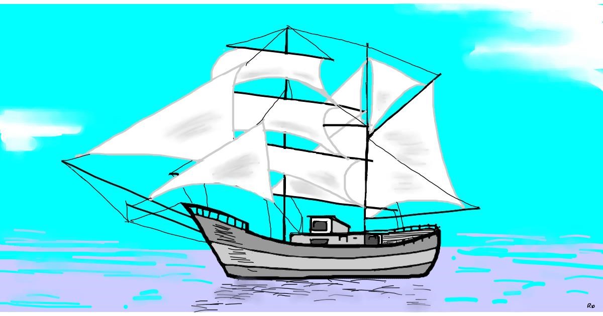 Watch Swimmer draw Sailboat!