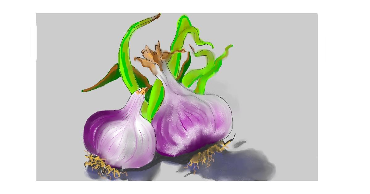 Watch DebbyLee draw Garlic!