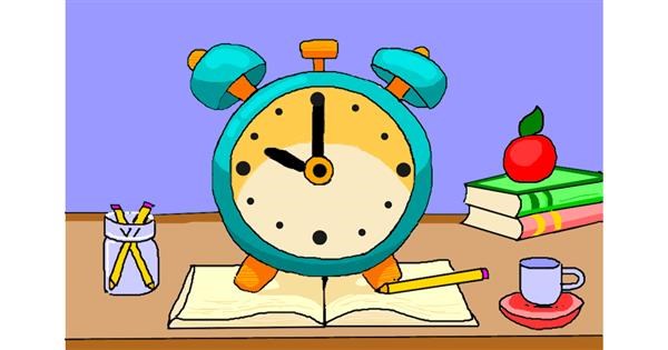 Drawing of Alarm clock by Vulpix - Drawize Gallery!