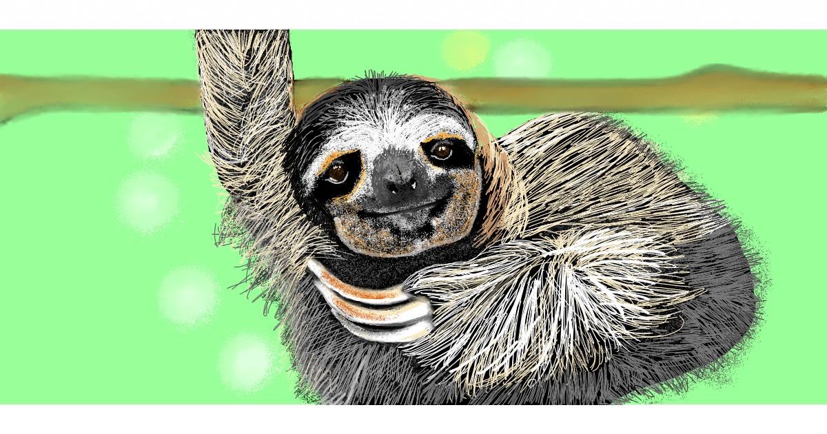 Watch Chaching draw Sloth!