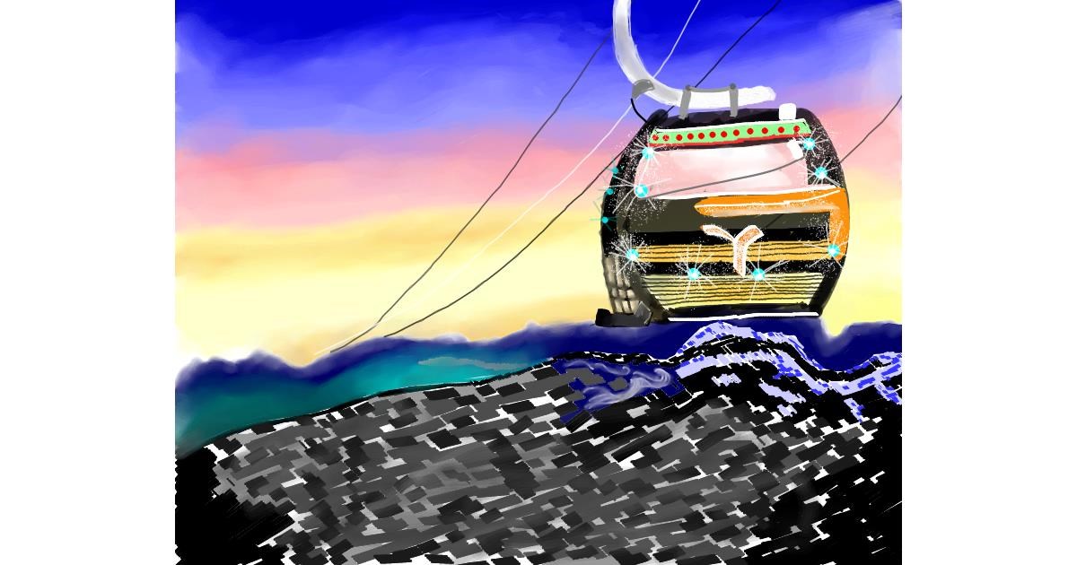 Watch Yashi draw Cable car!