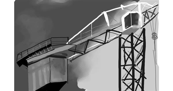 Crane (machine) Drawing - Gallery and How to Draw Videos!