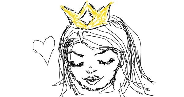 Drawing of Queen by Ballice - Drawize Gallery!