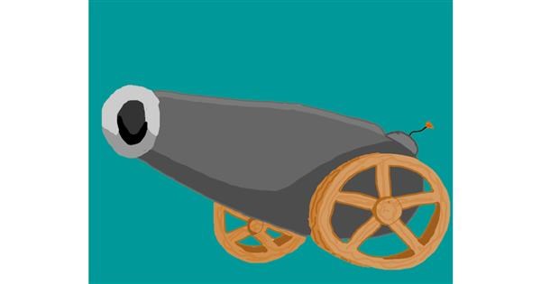 Drawing of Cannon by Mackanilla - Drawize Gallery!