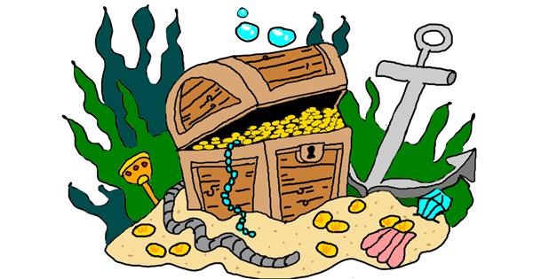Drawing of Treasure chest by masyashka - Drawize Gallery!