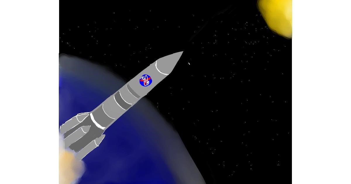 Pogledajte kako Eagle礪 crta Raketa!