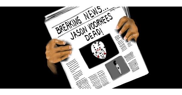 Drawing of Newspaper by Chaching - Drawize Gallery!