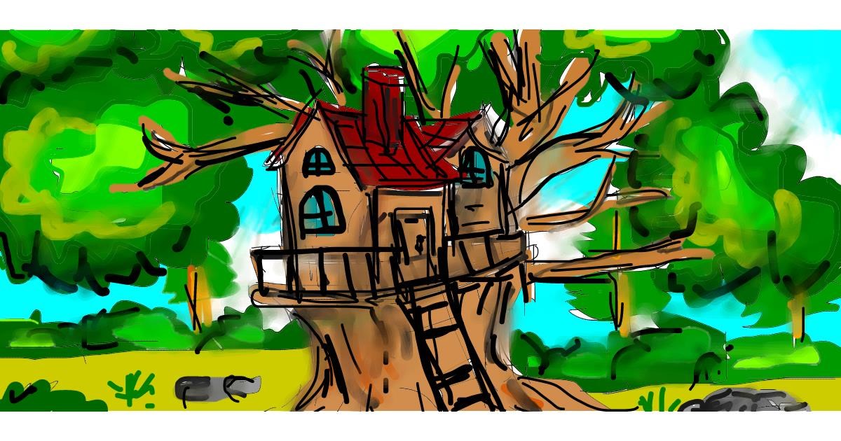 Watch Radia draw Treehouse!
