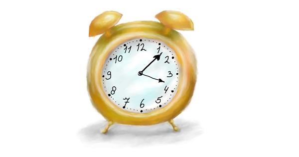 Drawing of Alarm clock by Sara - Drawize Gallery!