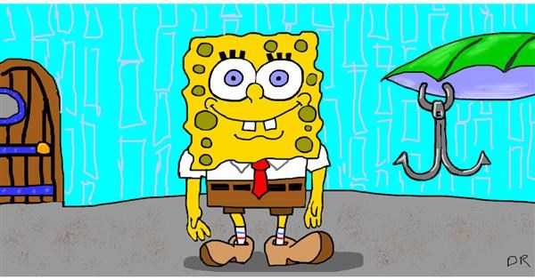 Drawing of Spongebob by Swimmer - Drawize Gallery!