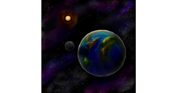 Drawing of Planet by Andromeda - Drawize Gallery!