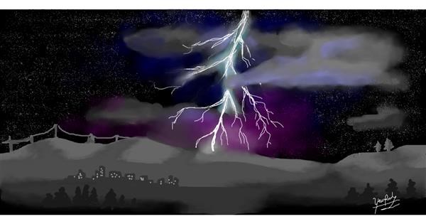 Drawing of Lightning by bjorn - Drawize Gallery!