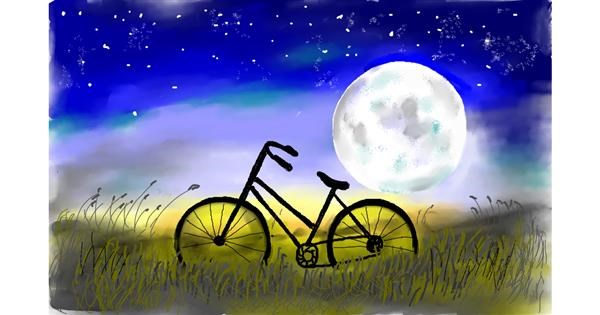 Drawing of Bicycle by GJP - Drawize Gallery!