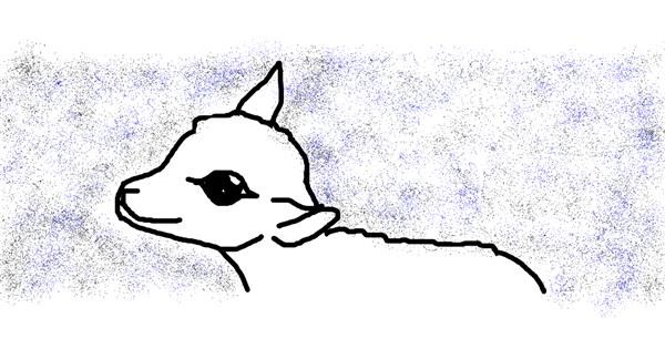 Drawing of Goat by Turtle - Drawize Gallery!