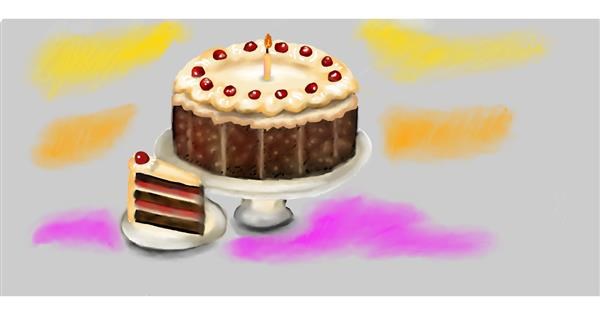Drawing of Cake by Ani - Drawize Gallery!