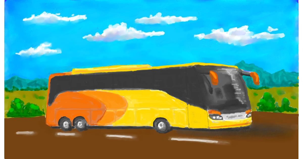 Autobus - crtež od autora: shiNIN - Drawize galerija!