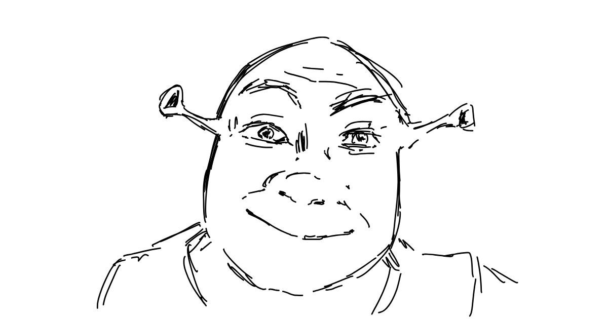 Watch うこ draw Shrek!