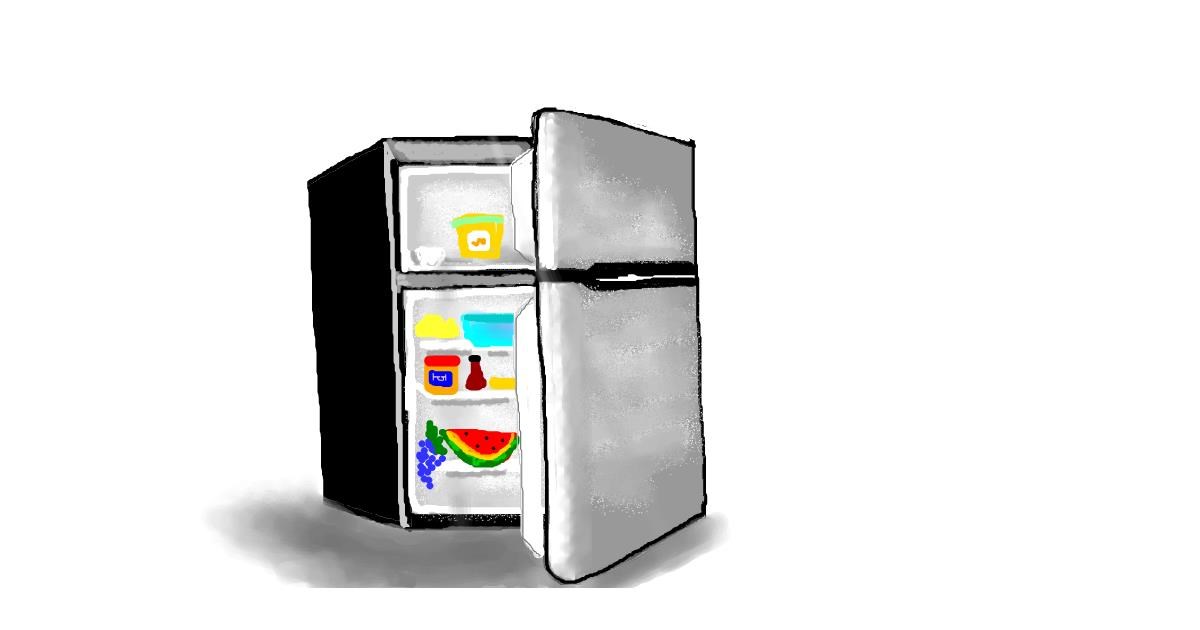 Watch Debidolittle draw Refrigerator!