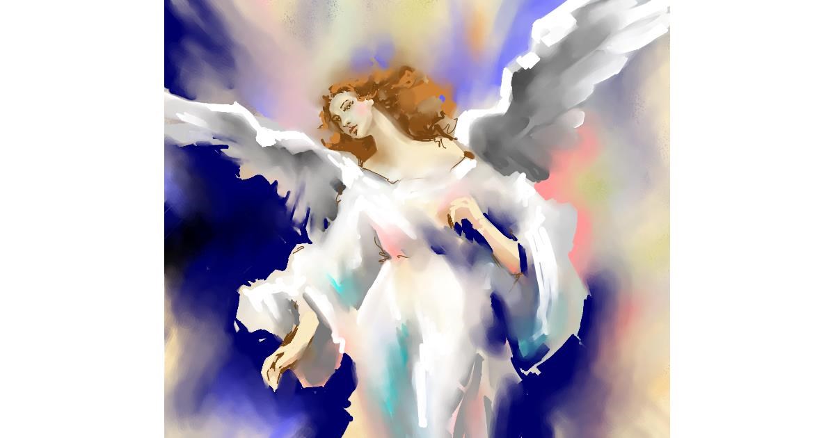 Watch Moon draw Angel!