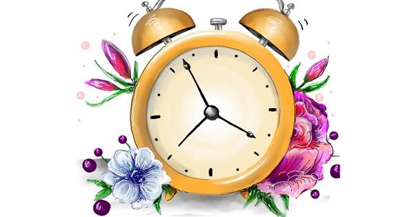 Drawing of Alarm clock by Audrey - Drawize Gallery!