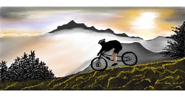 Drawing of Bicycle by Chaching - Drawize Gallery!