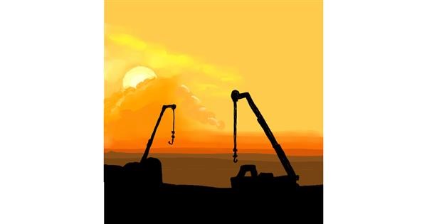 Drawing of Crane (machine) by Nerd999 - Drawize Gallery!
