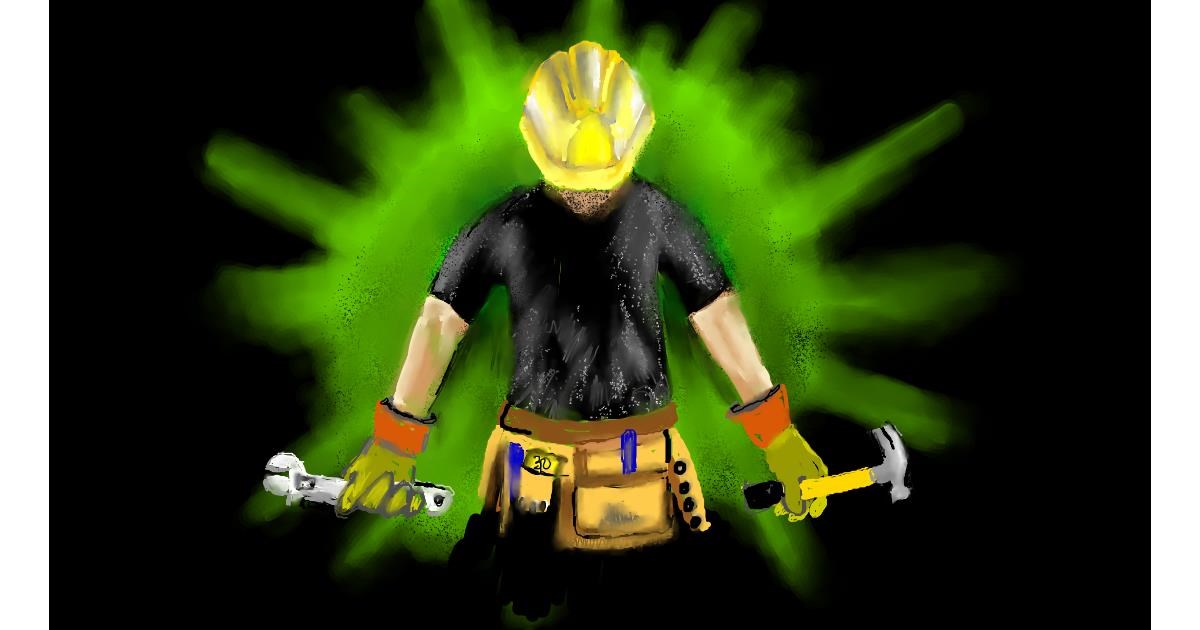 Handyman Drawing - Gallery and How to Draw Videos!