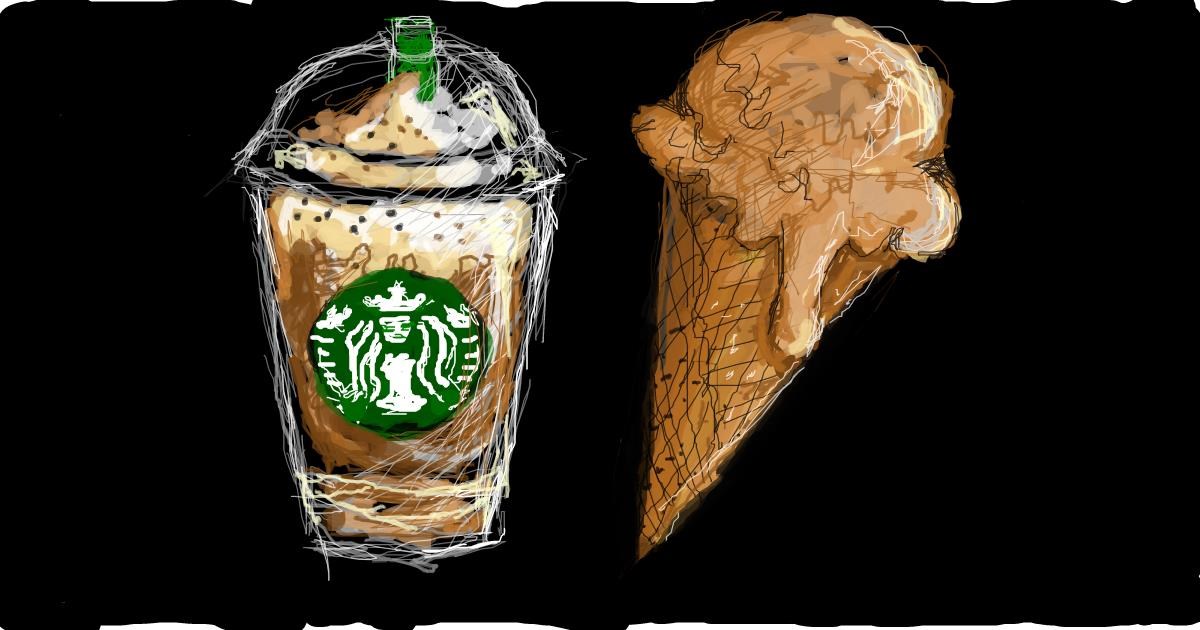 Ice cream Drawing by Paranoia - Drawize Gallery!