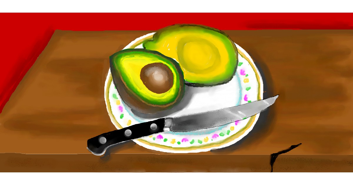 Watch DebbyLee draw Avocado!