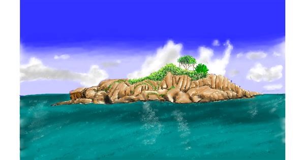 Island Drawing - Gallery and How to Draw Videos!
