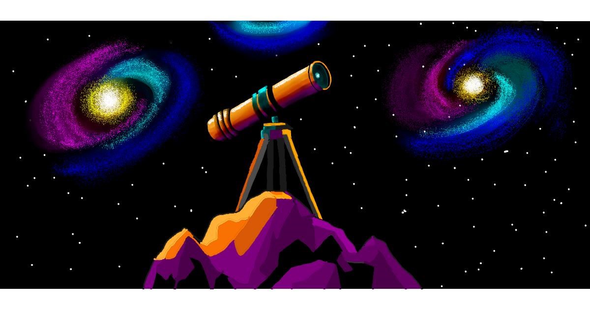 Watch Annie draw Telescope!