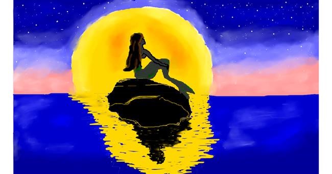 Drawing of Mermaid by Magic Mushroom - Drawize Gallery!