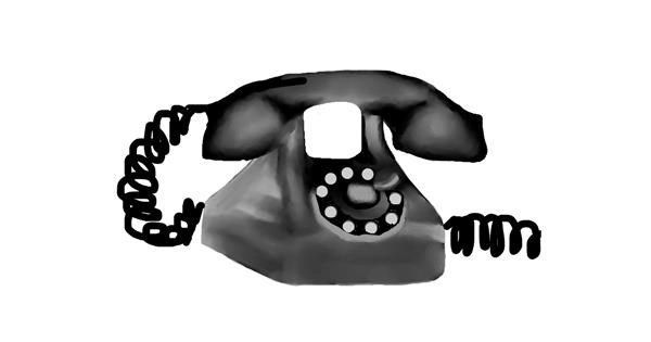 Drawing of Phone by ilovedrawing69 - Drawize Gallery!