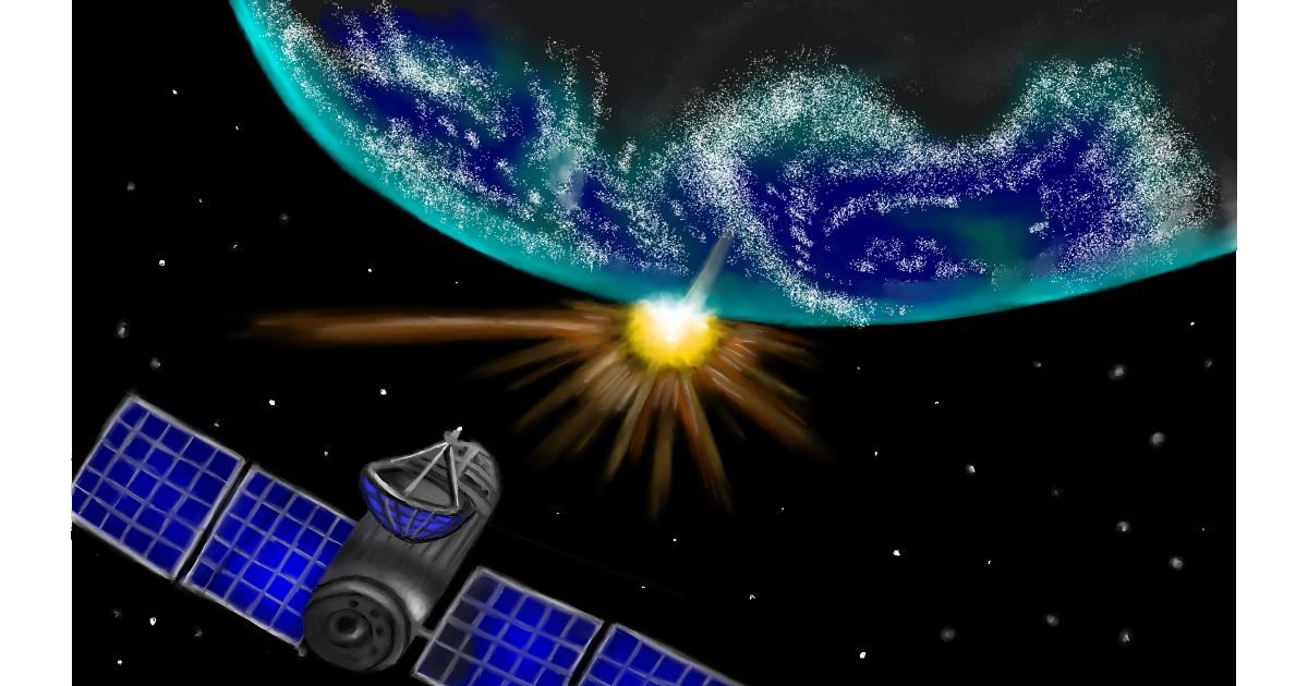 Satellite Drawing - Gallery and How to Draw Videos!