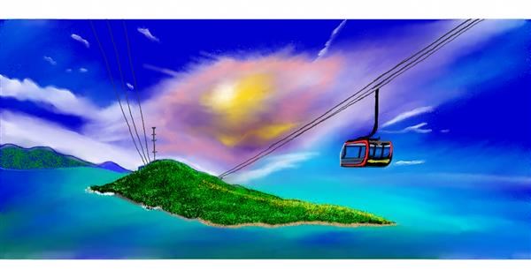 Drawing of Cable car by Chaching - Drawize Gallery!