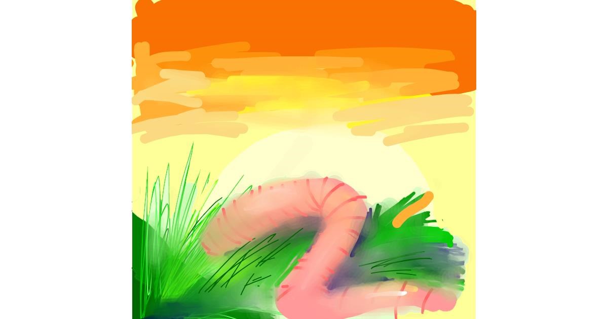 Watch Fátima draw Worm!